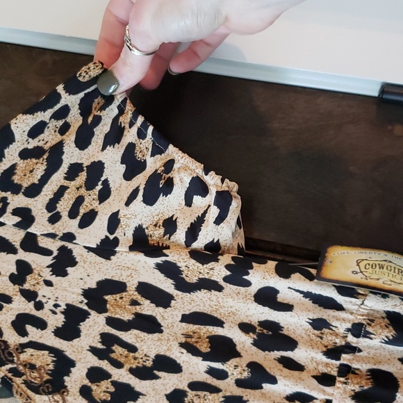 Cowgirl Justice | Dresses | Nwt Western Gypsy Leopard Animal Print ...